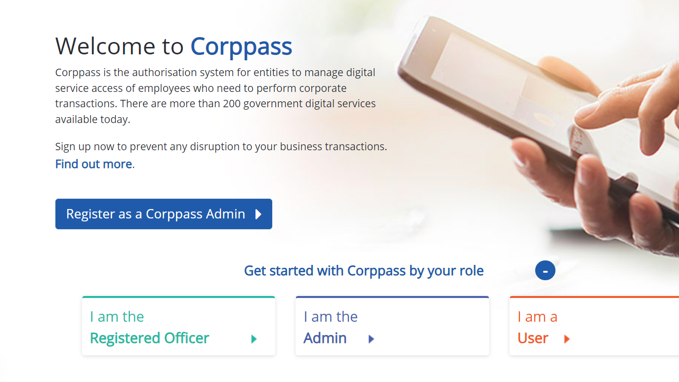A Step-by-Step Guide to Apply CorpPass