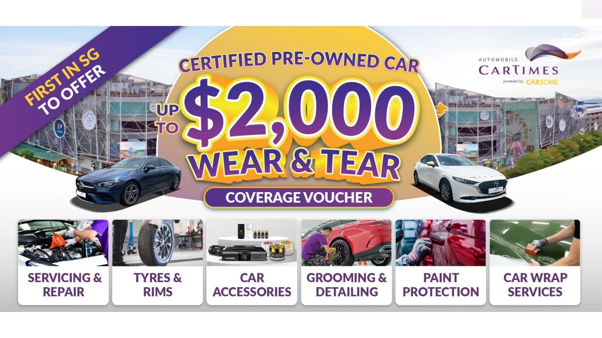Car Times Automobile $2,000 Wear & Tear Coverage